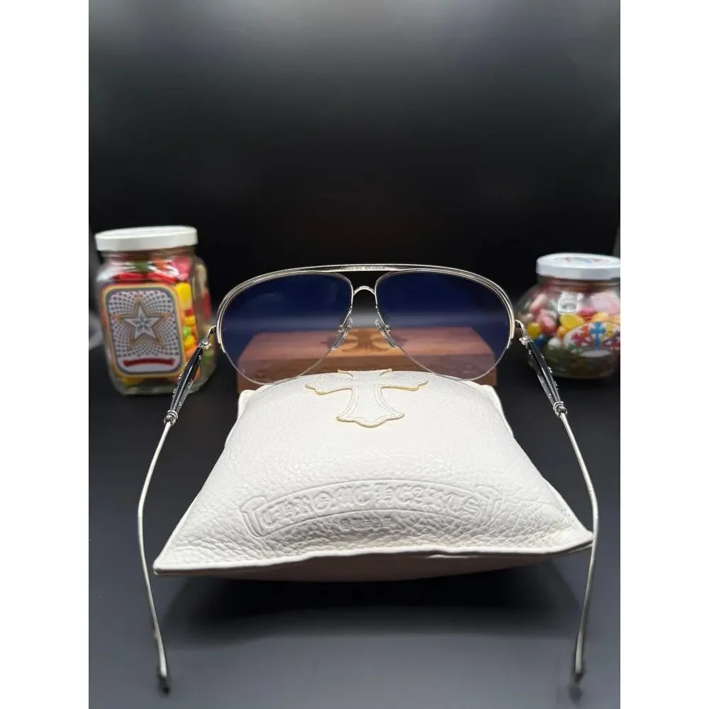 Chrome Hearts | Accessories | Chrome Hearts Spanked Aviator Sunglasses ...